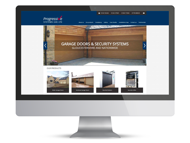 Progressive System - Responsive, Static Website